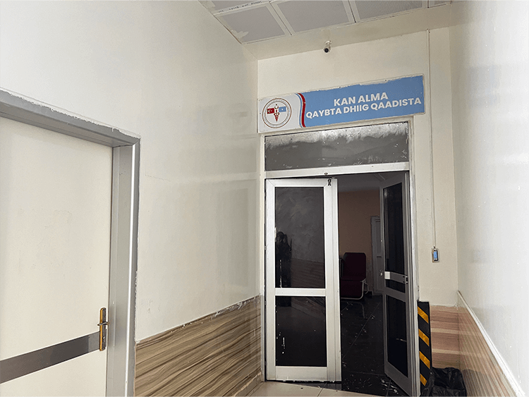 Blood-Taking Unit - Somalia Turkiye Hospital